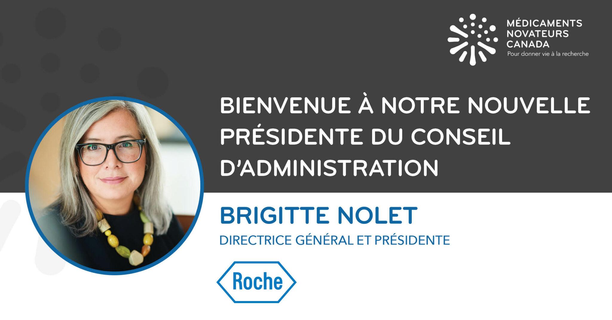 Médicaments novateurs Canada accueille la nouvelle présidente du ...