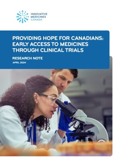 Clinical Trials Research Note - Innovative Medicines Canada